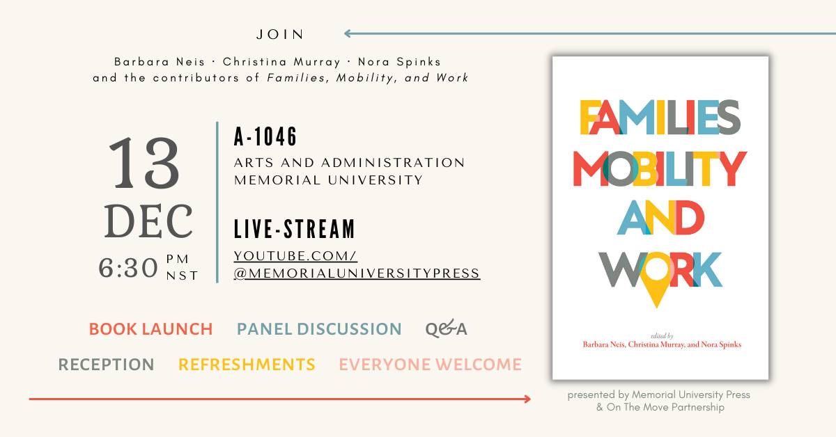 Book Launch and Panel Discussion: Families, Mobility, and Work ...